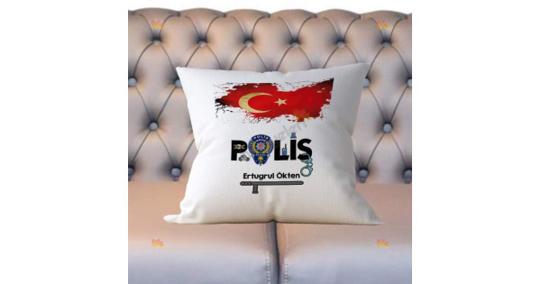 Polis Jop Tasarım Yastık Yastık, Polislere Özel Hediyeler Hediyelen